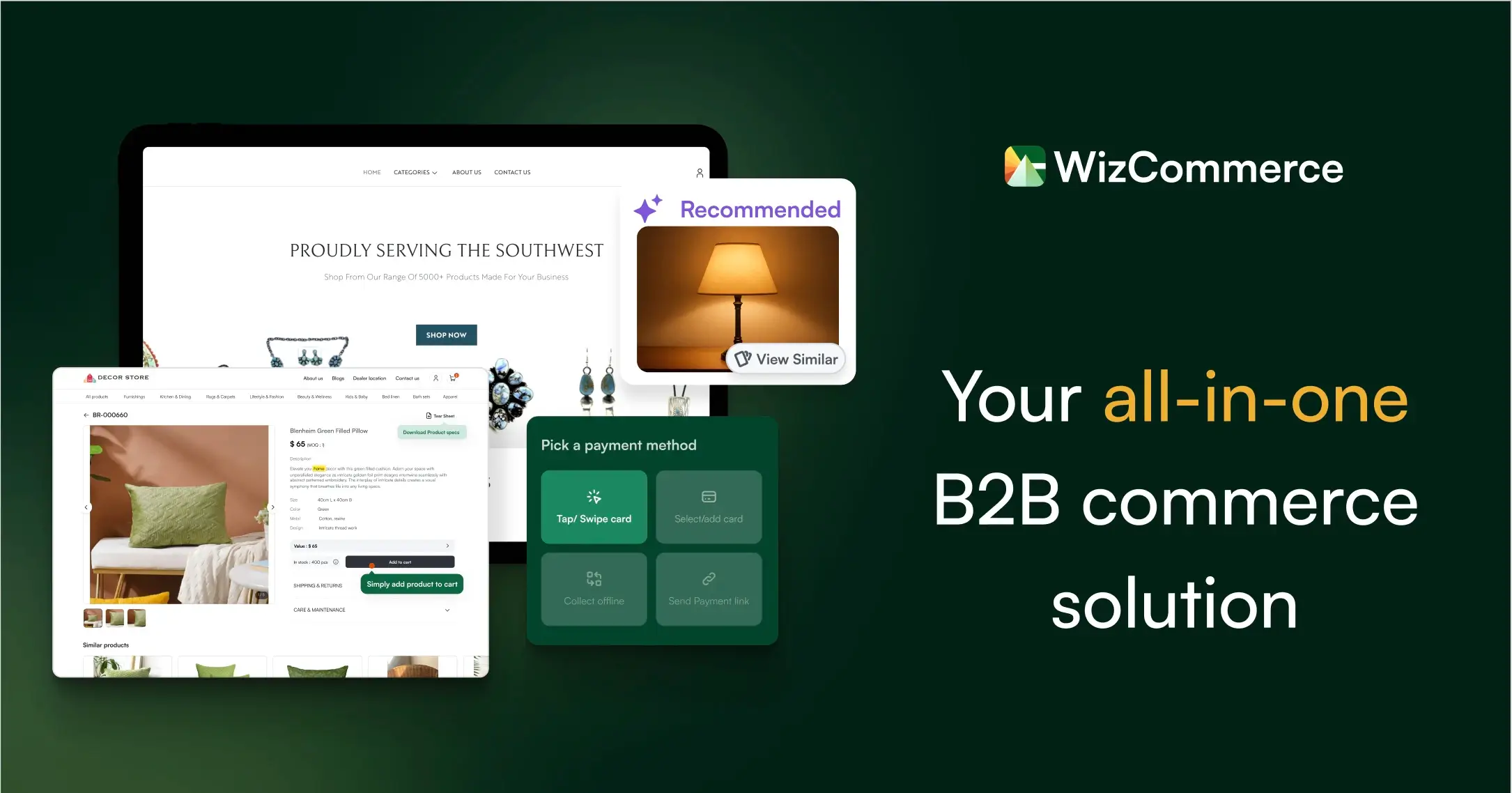 WizCommerce | Your All-in-One B2B Commerce Solutions
